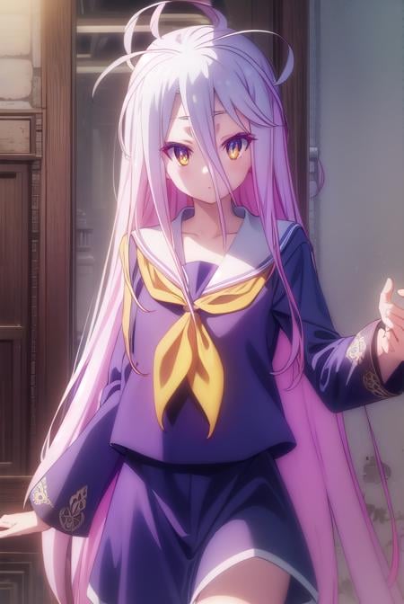 Shiro (白) - No Game No Life (ノーゲーム・ノーライフ) - anime s1 | Tensor.Art