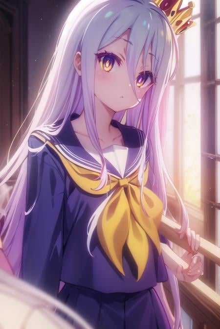 Shiro (白) - No Game No Life (ノーゲーム・ノーライフ) - anime s1 | Tensor.Art