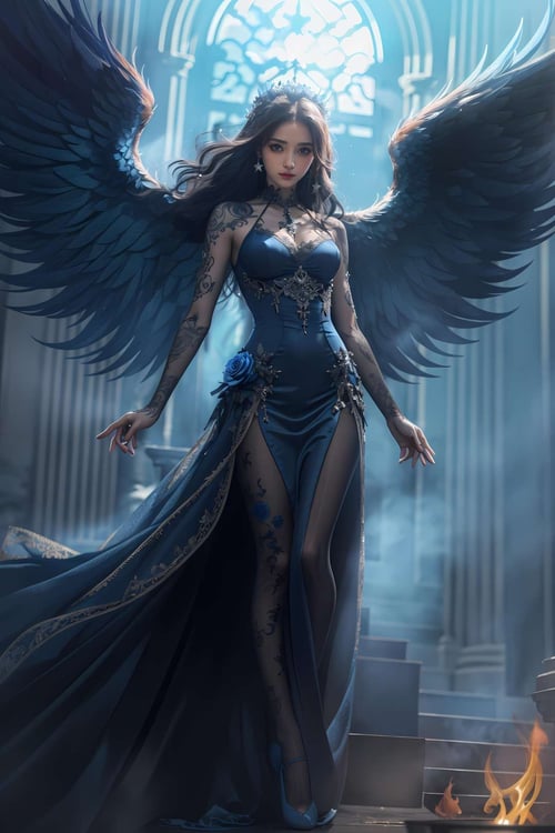 Perfect realistic angel 天使 style - Snow_Rose_Angel | Tensor.Art