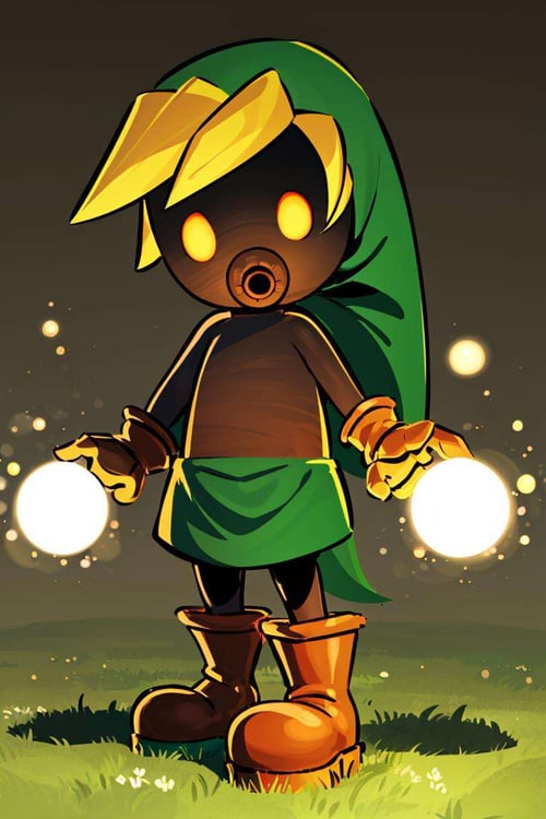 Deku Link (Majora’s Mask) (Legend of Zelda) - v1.0 | Tensor.Art