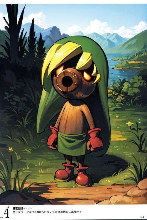 Deku Link (Majora’s Mask) (Legend of Zelda) - v1.0 | Tensor.Art