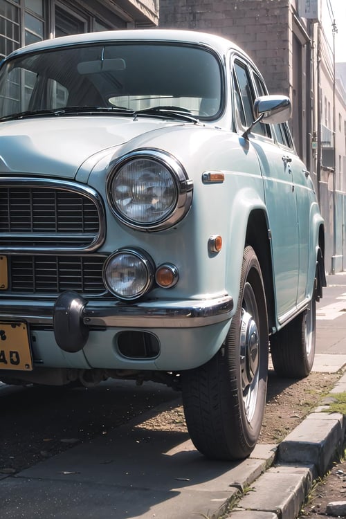 Hindustan Ambassador | Vintage Vehicle - v1.0 | Tensor.Art