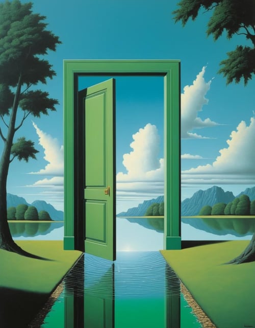 FF Style - Rene Magritte 🎩🍏, (The Father of Surrealism) - 1.🎩🍏 Rene ...