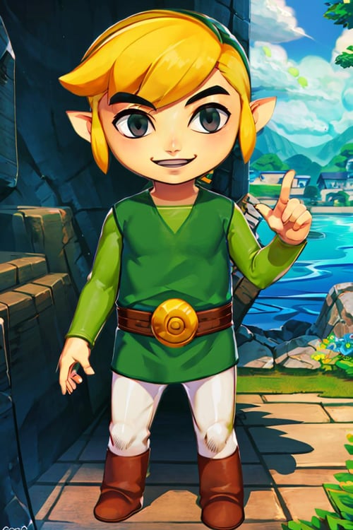 Santa Link! Toon Link - Multiple Outfits (Legend of Zelda: Wind Waker ...