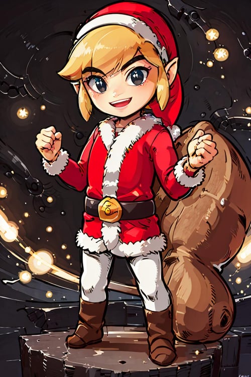 Santa Link! Toon Link - Multiple Outfits (Legend of Zelda: Wind Waker ...