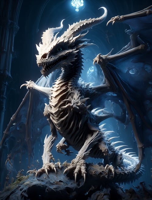 Dracolich—Undead Dragon Style - v1.0 | Tensor.Art