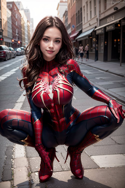 Spider Bodysuit - v1 | Tensor.Art