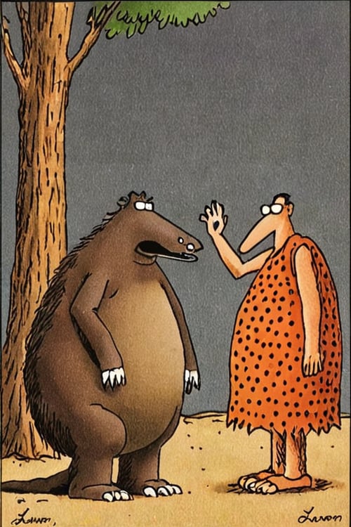 Gary Larson Style XL (The Far Side) - Color | Tensor.Art