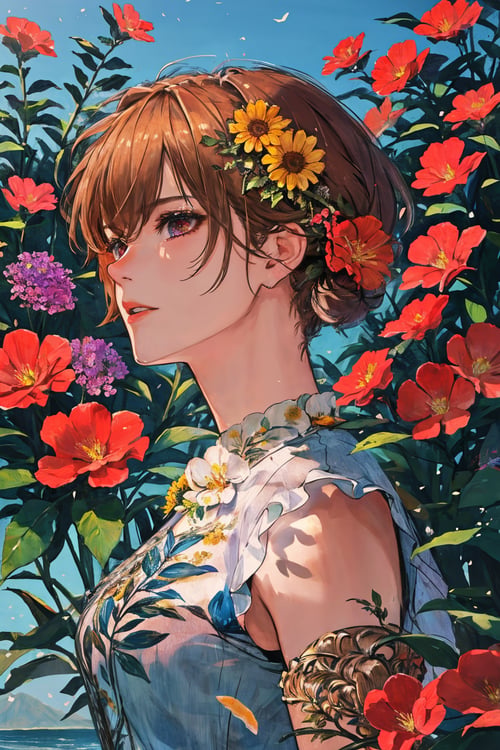 Brightness Text- Blossom Youth | Tensor.Art