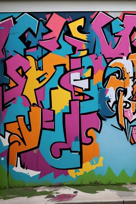 Street Graffiti (BG) Background - v1.0 | Tensor.Art