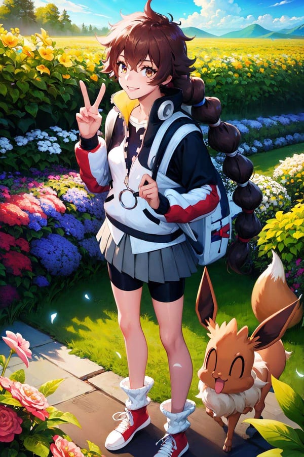 Girl/Female protagonist (Pokemon GOTCHA!) - JohnAi - 1.0 | Tensor.Art
