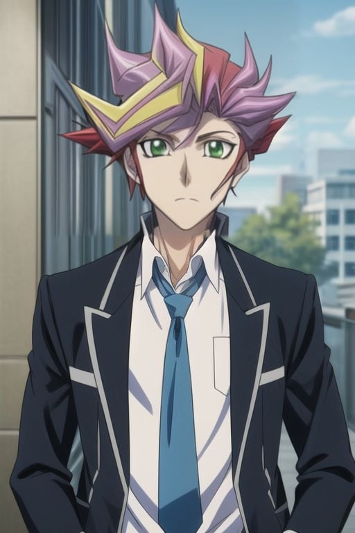 Yusaku Fujiki | Yu-Gi-Oh! VRAINS - Yusaku Fujiki (Playmaker) | Tensor.Art