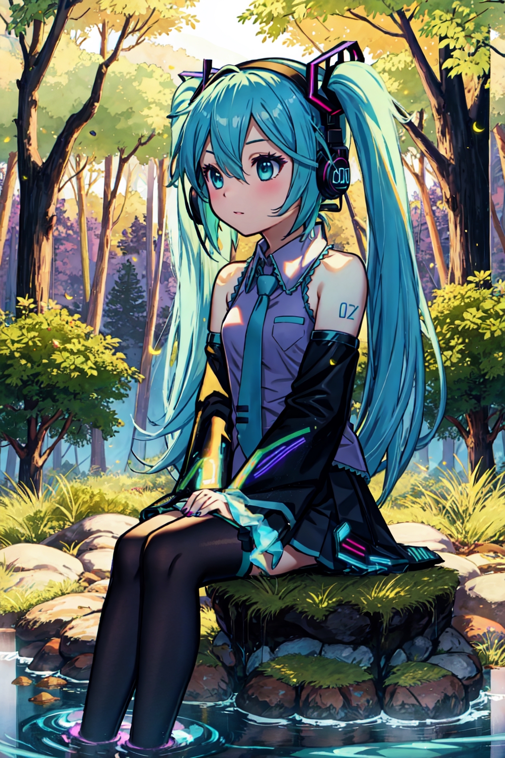 Hatsune Miku Eyes Chibi
