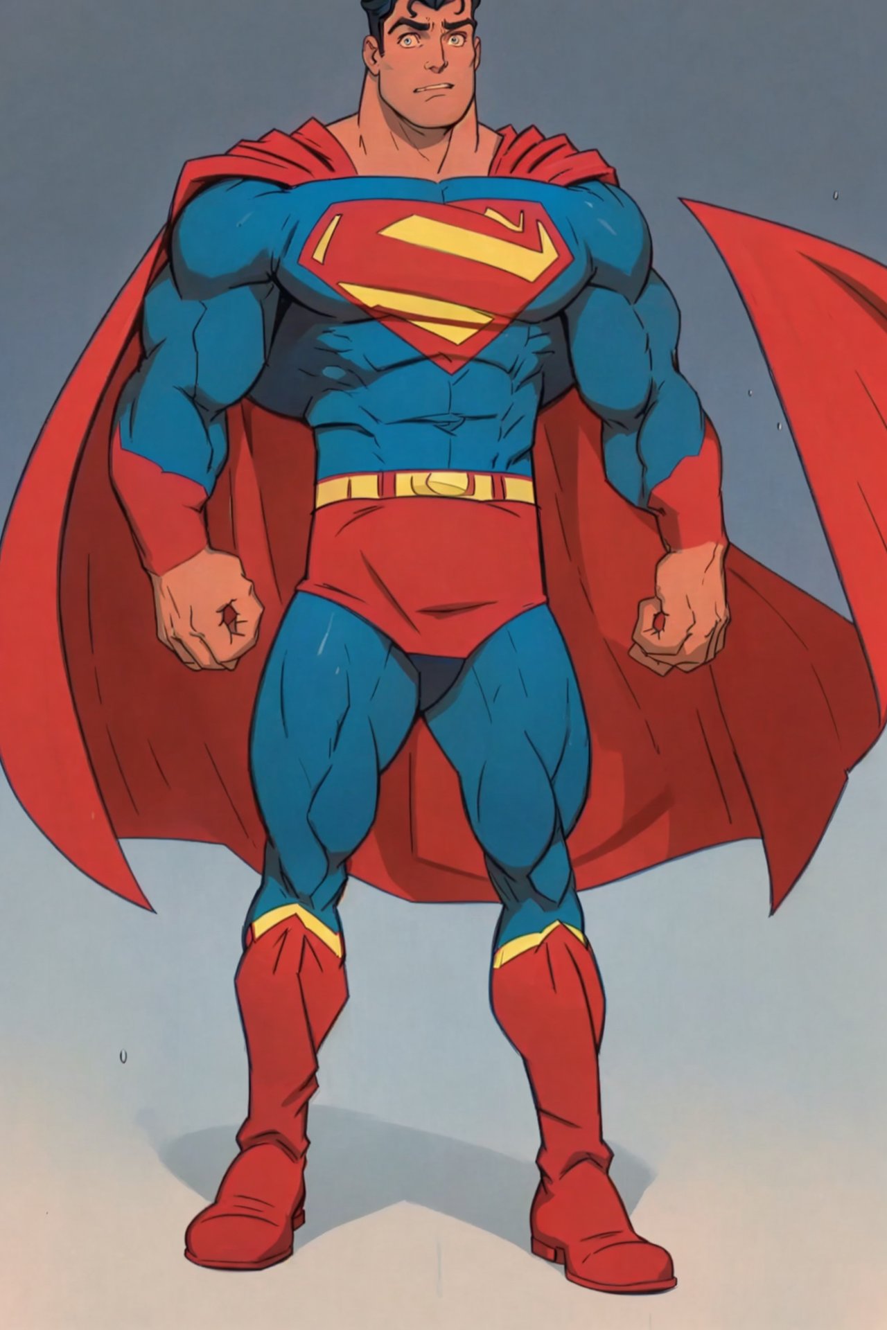 Superman Standing Hands On Hips