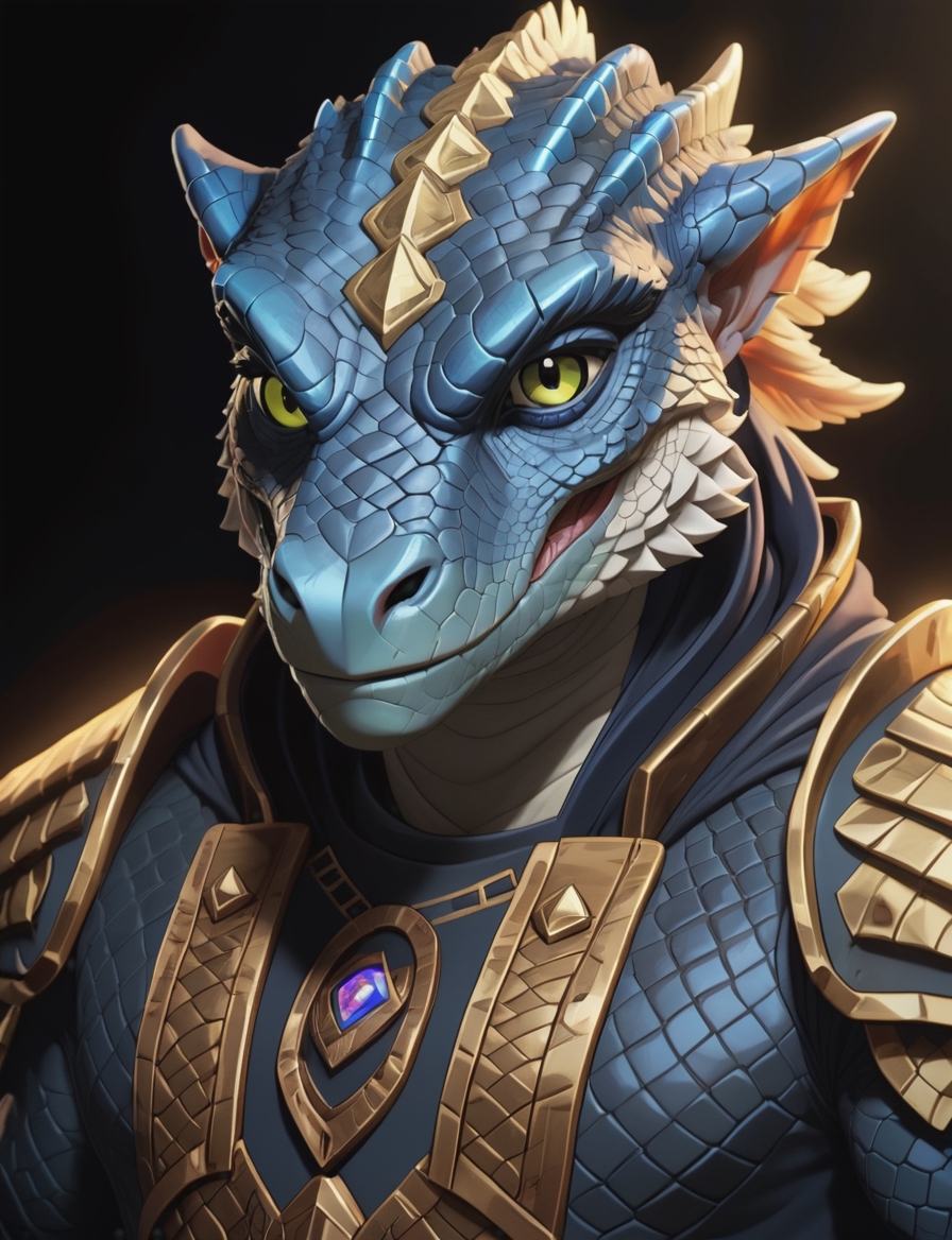Anthropomorphic Reptile