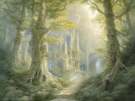 Lothlorien Architecture