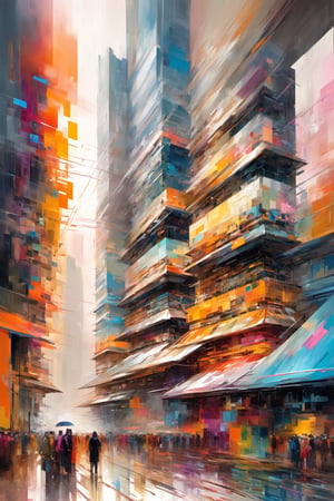 Modern Abstract Painting - 1.0 | Tensor.Art
