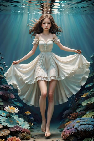 SDXL underwater girl 水下美女Lora - v1.0 | Tensor.Art