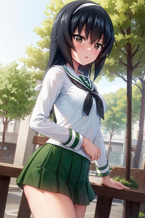 Girls und Panzer Reizei Mako - v1 | Tensor.Art