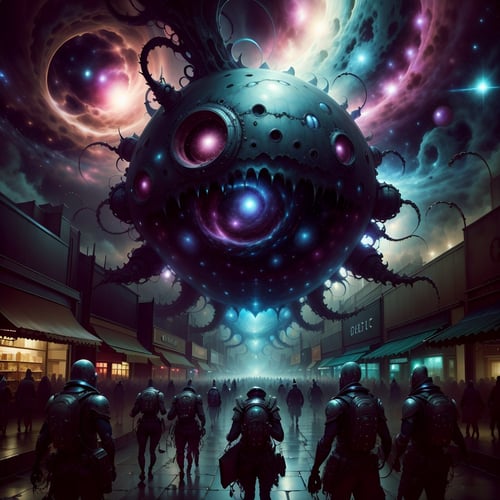 Cosmic Eldritch tech - World Morph - v1.0 | Tensor.Art