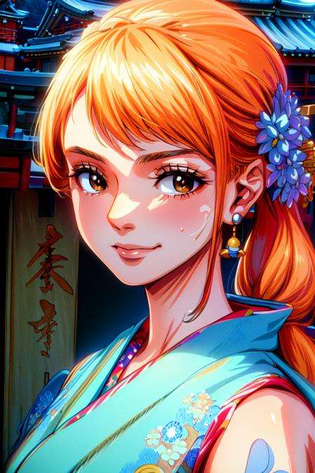 Nami (ナミ) One Piece Character LoRA (Post-timeskip) - V2.0 | Tensor.Art