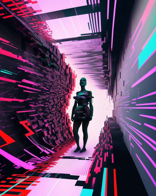 Glitch Style - v1.0 | Tensor.Art