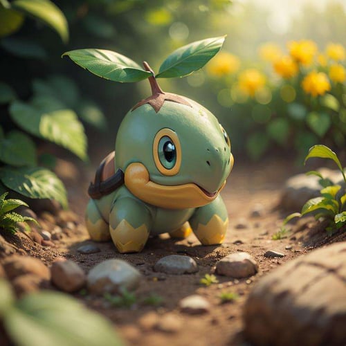 Turtwig (Pokemon) (Pokedex #0387) - v1.0 | Tensor.Art