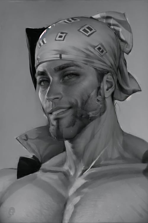 Gigachad Looking Left | Pose LoRA - v1.0 | Tensor.Art