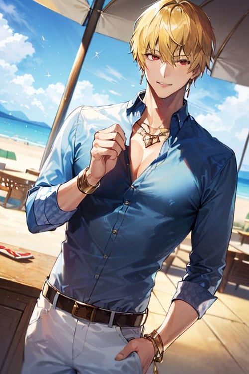 Gilgamesh (Caster) - FGO - V1 | Tensor.Art