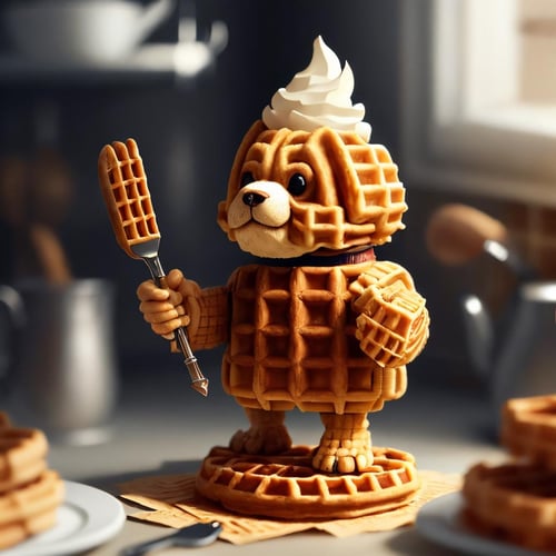 WaffleStyle - Turn anything into a waffle! - v1.0 | Tensor.Art