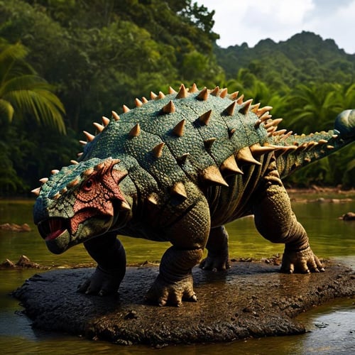 [Experimental] Ankylosaurus (Dinosaur) - v1.0 | Tensor.Art