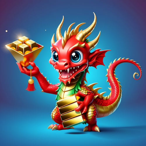 Dragon of fortune - Dragon of | Tensor.Art