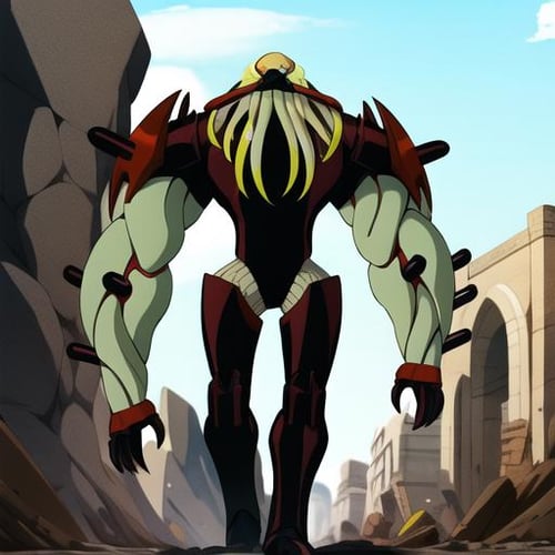 Vilgax -- Ben 10 Classic style - A | Tensor.Art