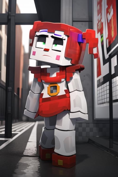 ZAMination Circus Baby Fazbear and Friends Minecraft / FNAF / Five ...