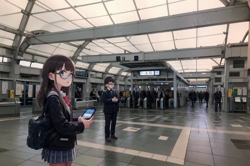 国際展示場駅 / kokusai-tenjijyo station R03 SD15 - SD15_V1_DIM4 | Tensor.Art