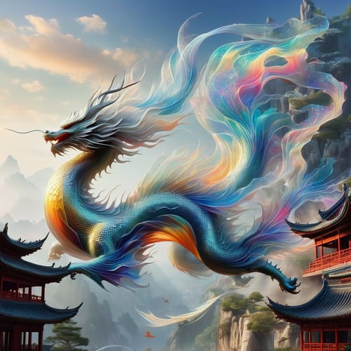 Echo Mirage Dragon - XL v1.0 | Tensor.Art
