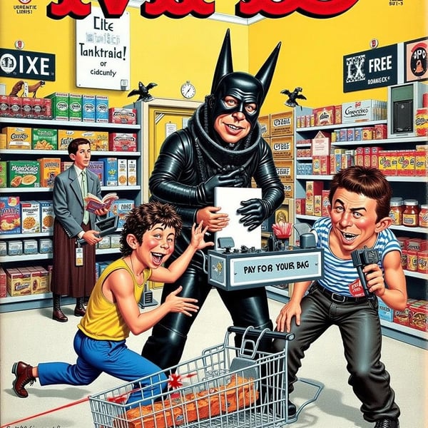 MAD Magazine Cover Flux - v1.0 - Free AI Model | Tensor.Art | Tensor.Art
