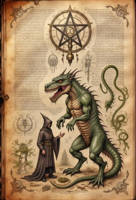 Codex Arcanum - V1 | image created by user_720431629750874608 | Tensor.Art
