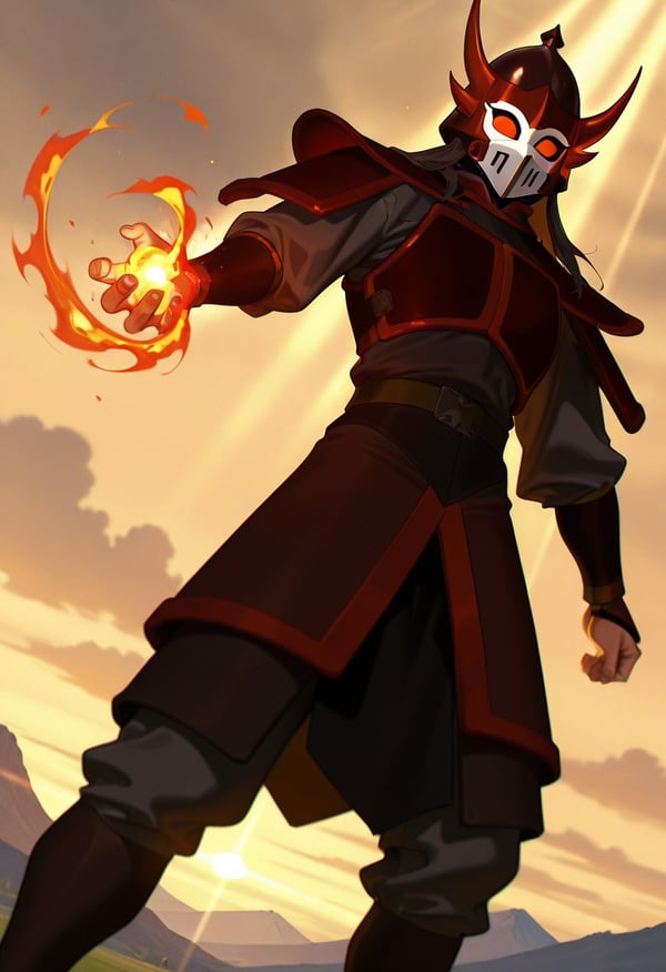 Clothes - fire nation armor (Avatar) - v1.0 | Stable Diffusion Model ...