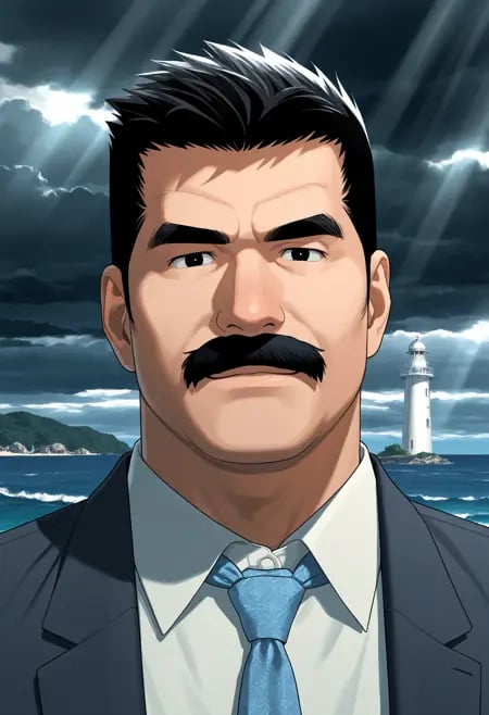 Police Commissioner by Gengoroh Tagame... | Tensor.Art | Tensor.Art