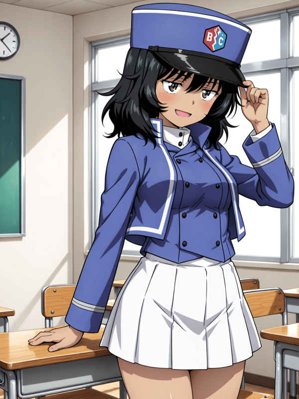 Andou (Girls und Panzer) - V1.0 - Free AI Model | Tensor.Art | Tensor.Art