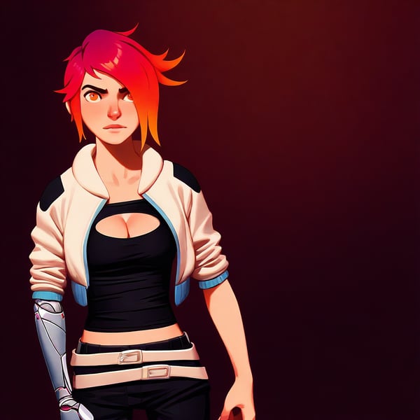 [PonyXL] Belle Fontiere (Meta Runner/SMG4)... | Tensor.Art | Tensor.Art