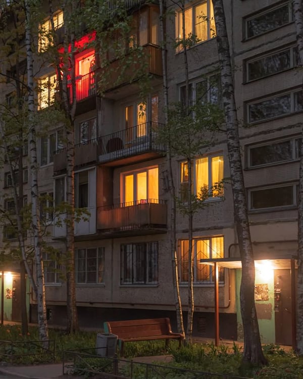 Soviet Buildings V1 (Khrushchevka) - 1.0 | FLUX - LORA on TensorArt ...