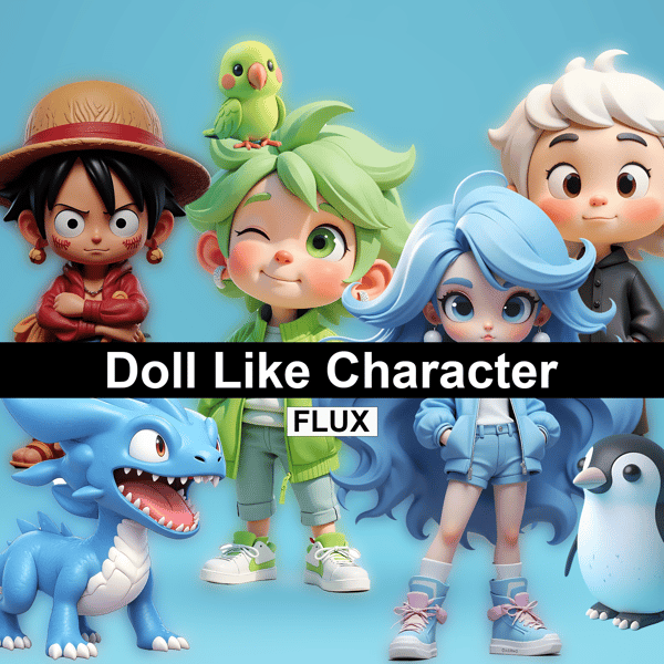 Doll Like Character - V1 - Free AI Model | Tensor.Art | Tensor.Art