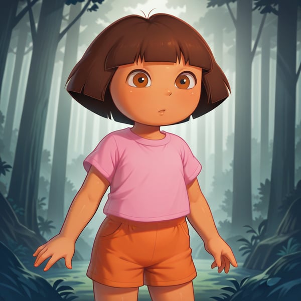 Dora the Explorer - v1 | image created by Awawa | Tensor.Art