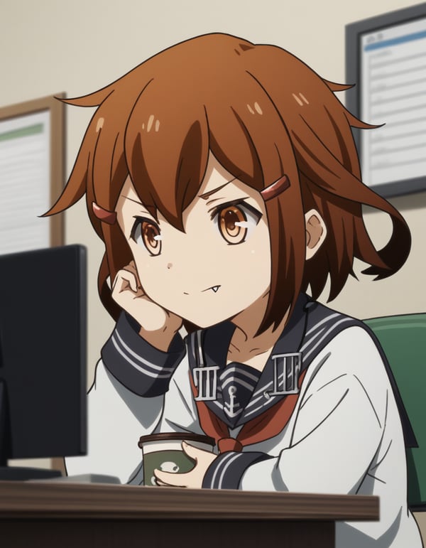 Ikazuchi (雷) - KanColle: Kantai Collection - anime s1 | image created ...