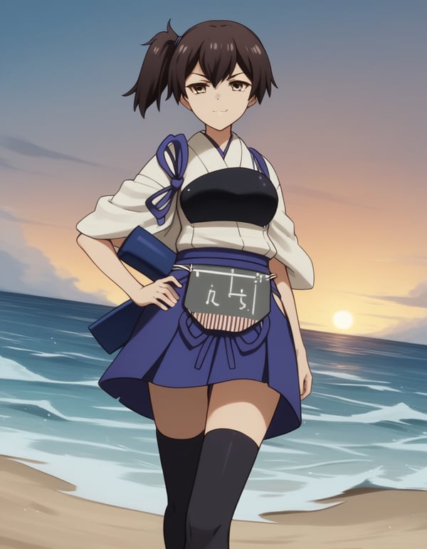 Kaga (加賀) - KanColle: Kantai Collection - anime s1 | image created by ...