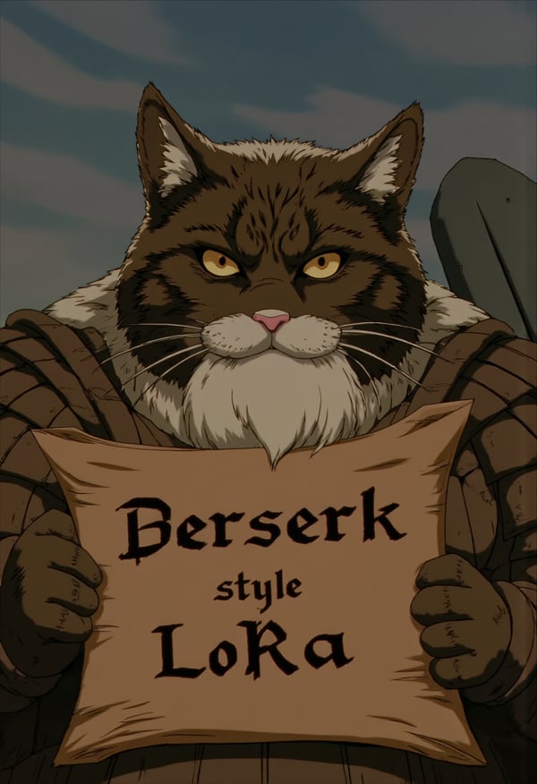 Berserk (1997) style FLUX - v1.0 | image created by Yuna | Tensor.Art