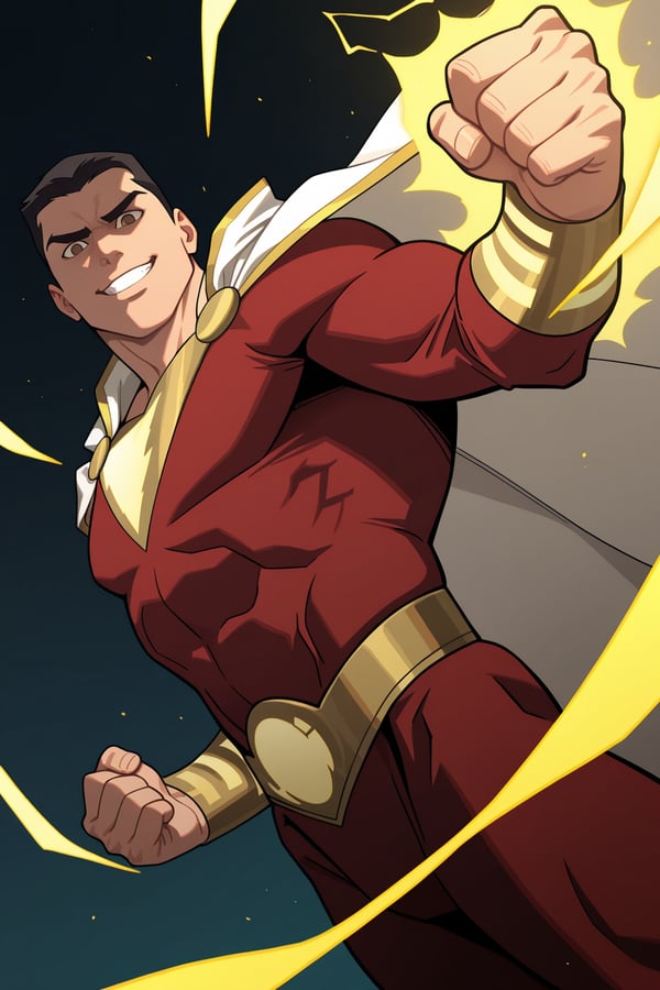 Shazam / Billy Batson (Justice League: War)... | Tensor.Art | Tensor.Art