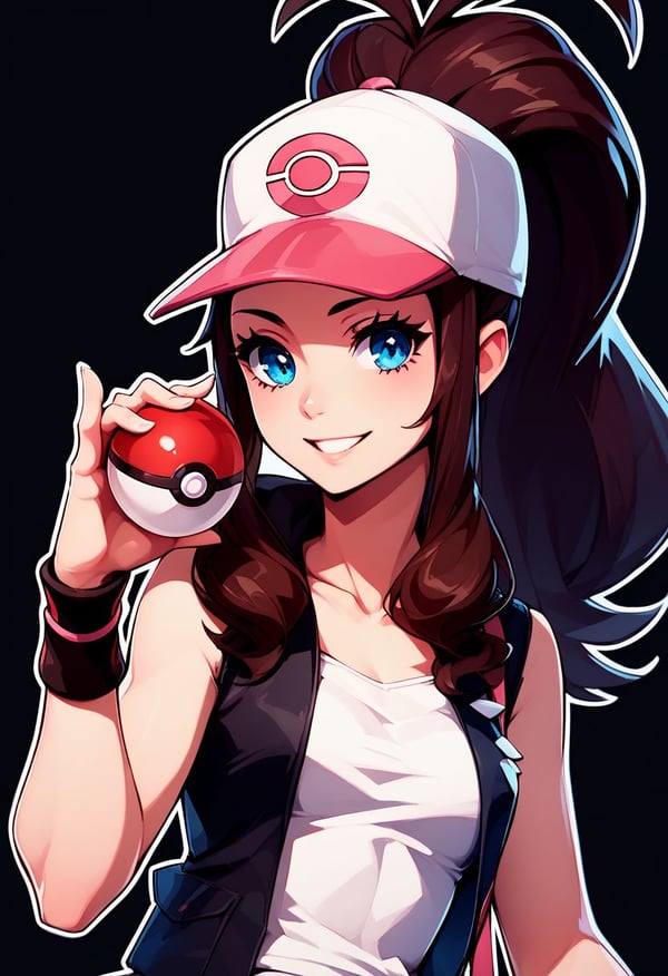 Hilda: Monochrome Master |トウコ (Pokemon) | Stable Diffusion Model - LORA ...
